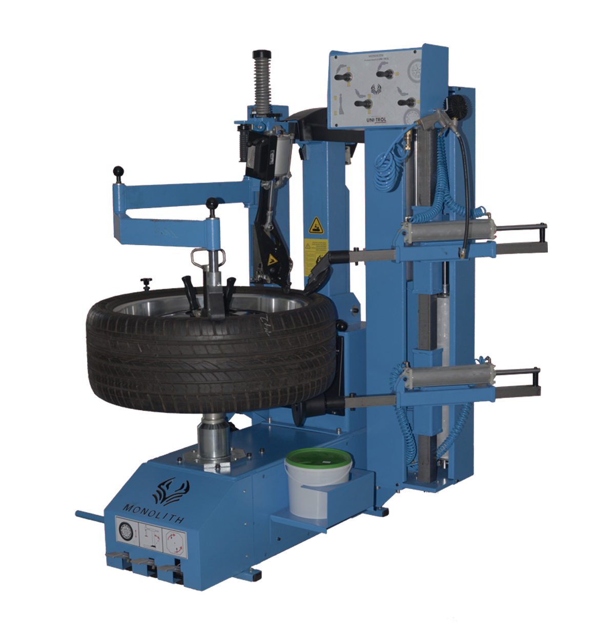 Vulcanization machines: tire changers, balancers | Uni-Trol